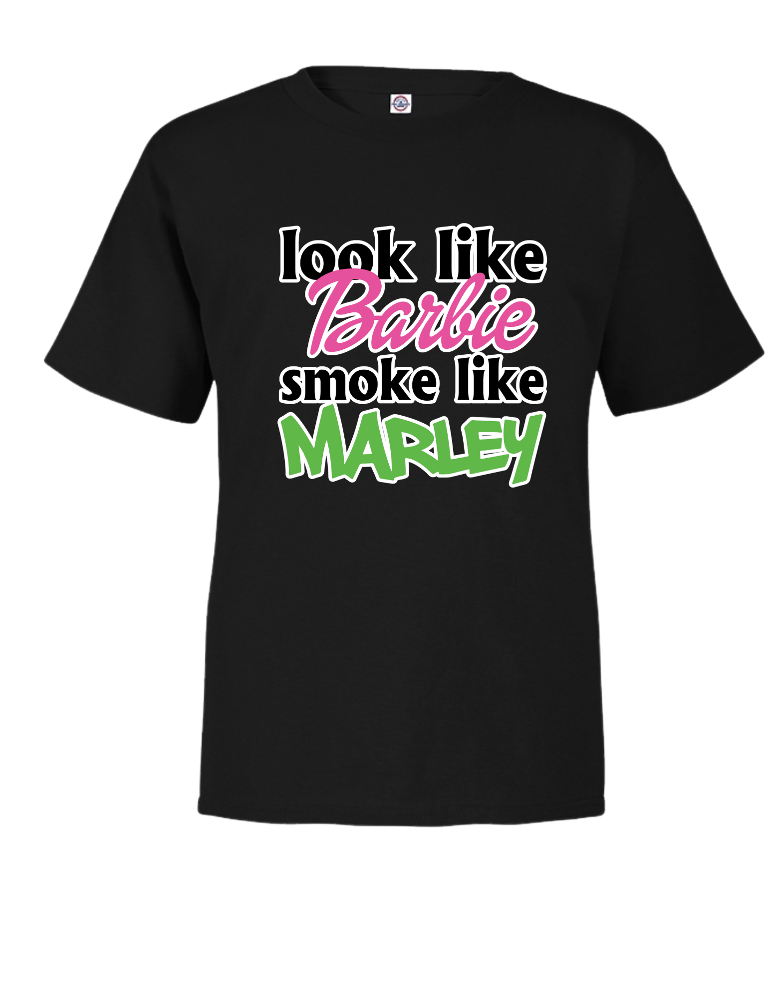 Barbie Weed Tee – T.D.C CREATIONS DETROIT